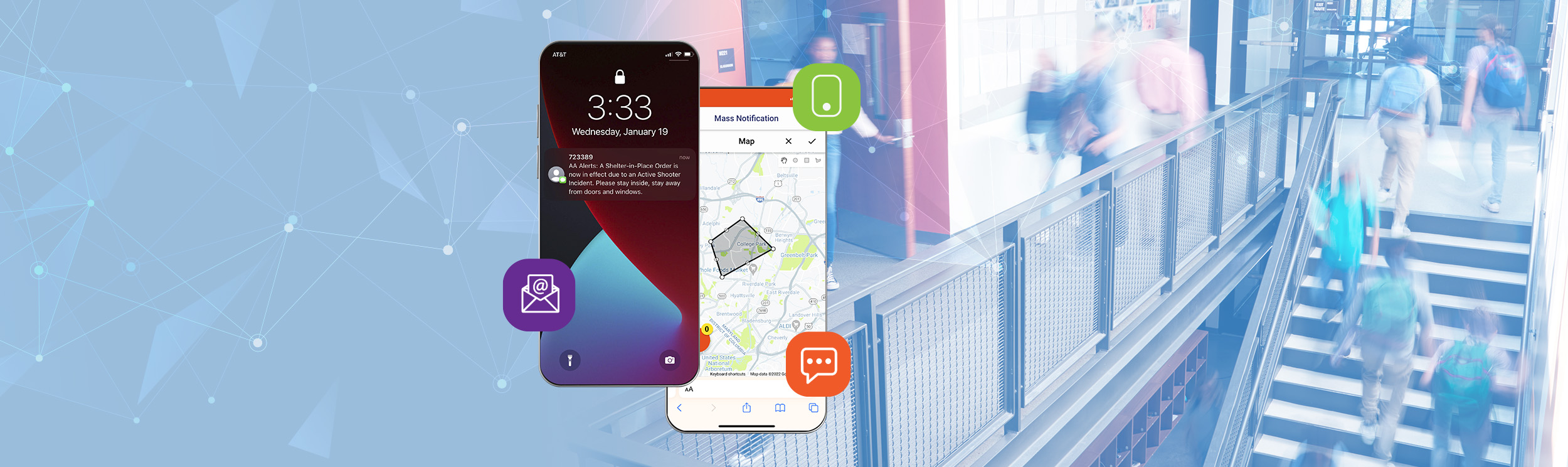 Emergency Communication Features | AlertAware